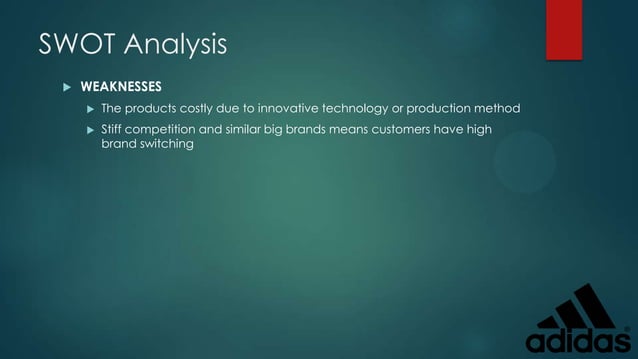 Analysis of the global brand Adidas | PPT