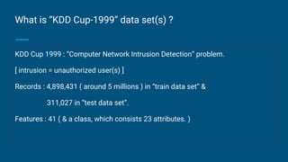Analysis of the “KDD Cup-1999” Datasets | PDF