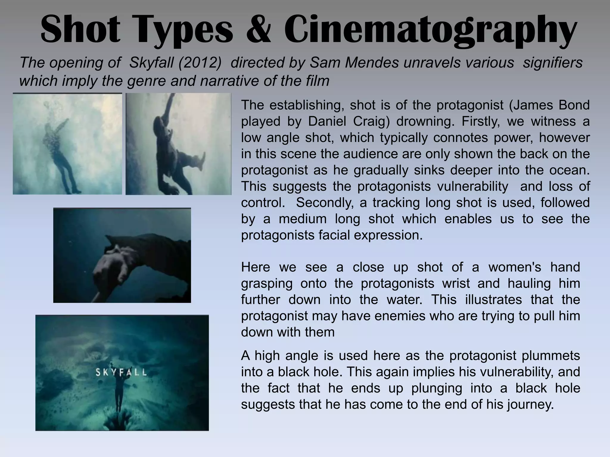 Analysis of the opening sequence of skyfall | PPTX