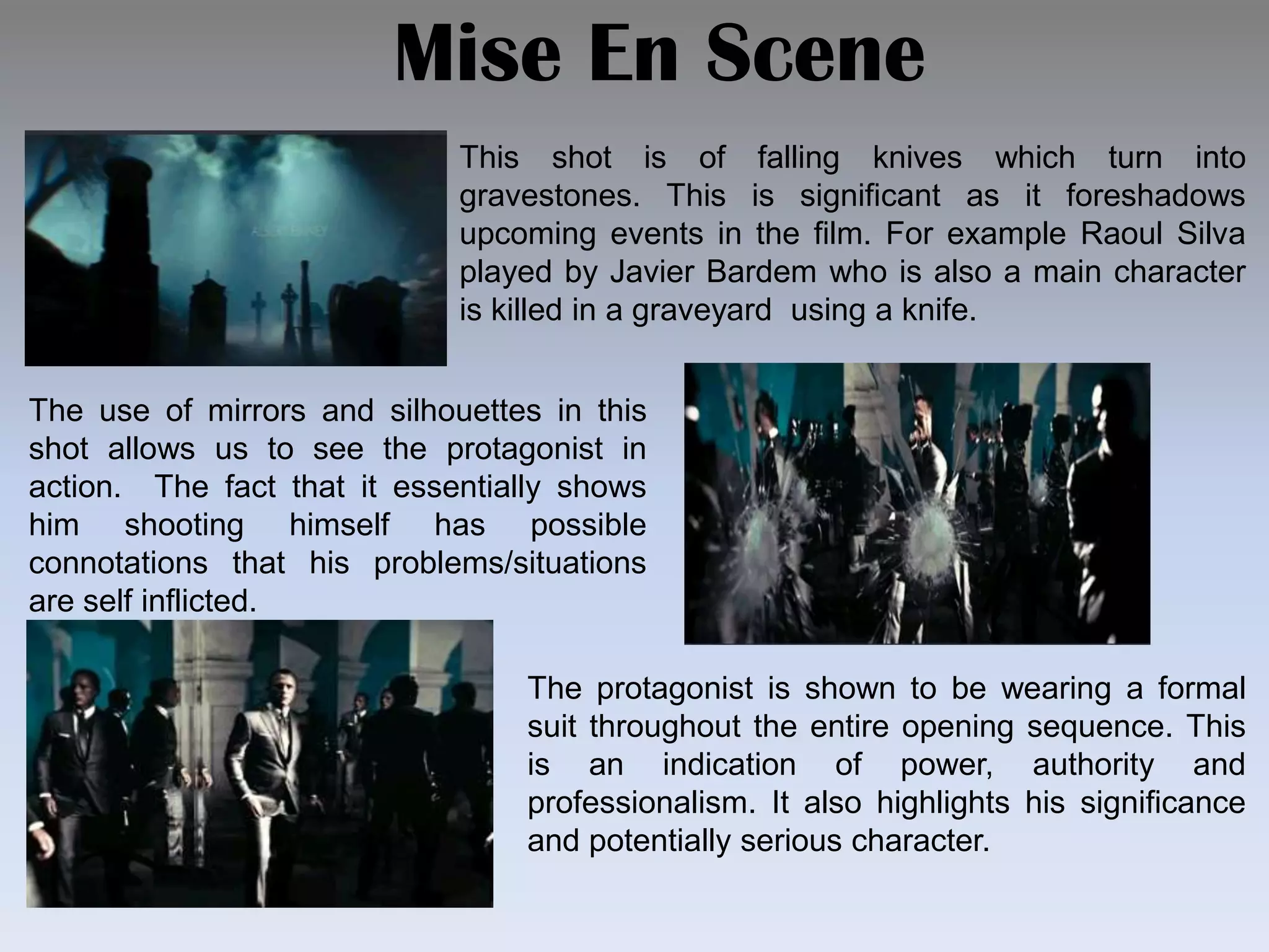 Analysis of the opening sequence of skyfall | PPTX