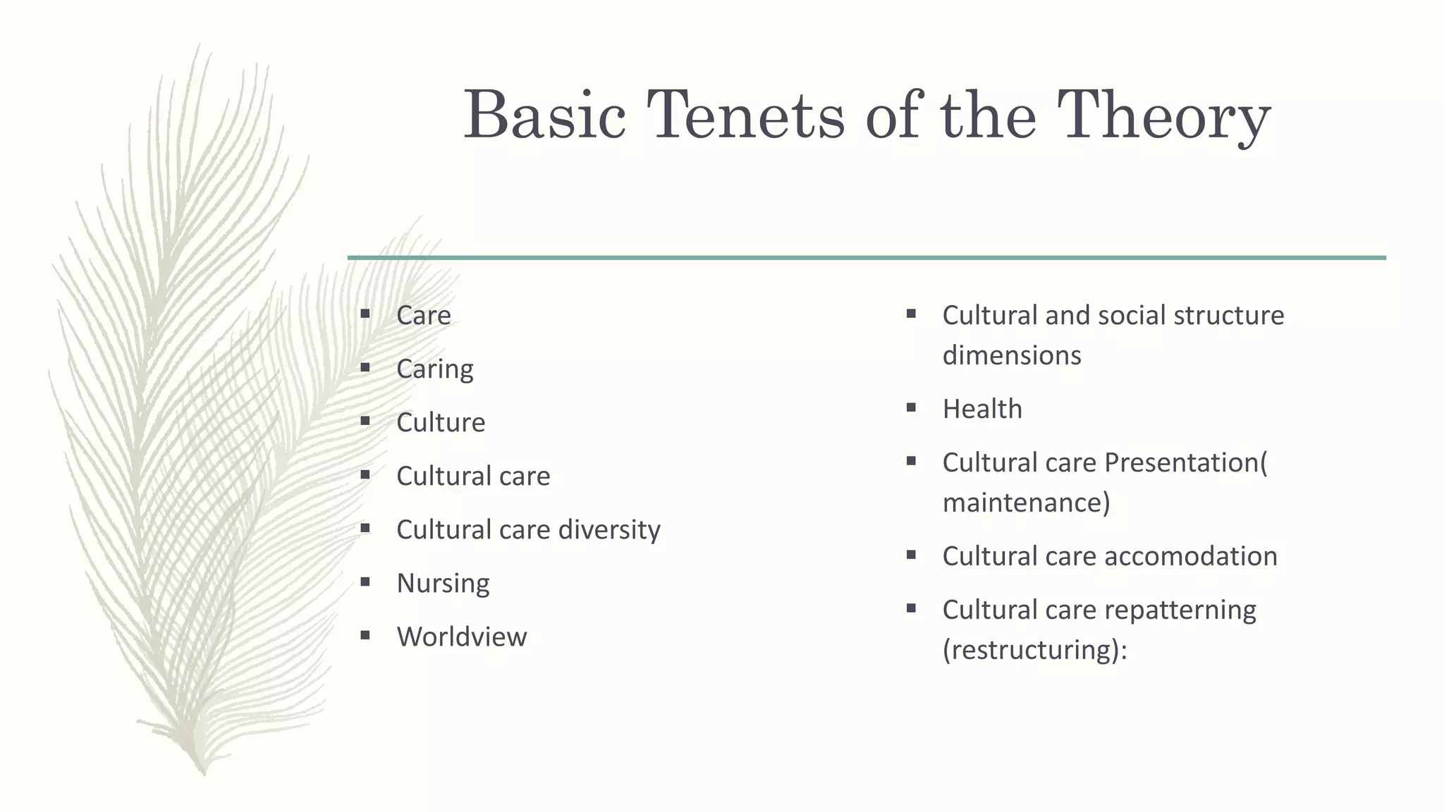 Madeleine Leininger’s Culture Care: Diversity and Universality Theory ...