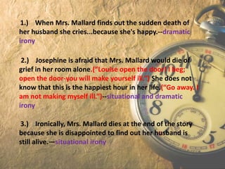 Analysis of the story of an hour | PPTX