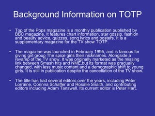 Analysis of totp | PPT | Publishing Industry | Industries