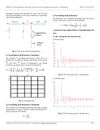 Analysis of transient enclosure voltages in gis (emtp simulation studies) | PDF