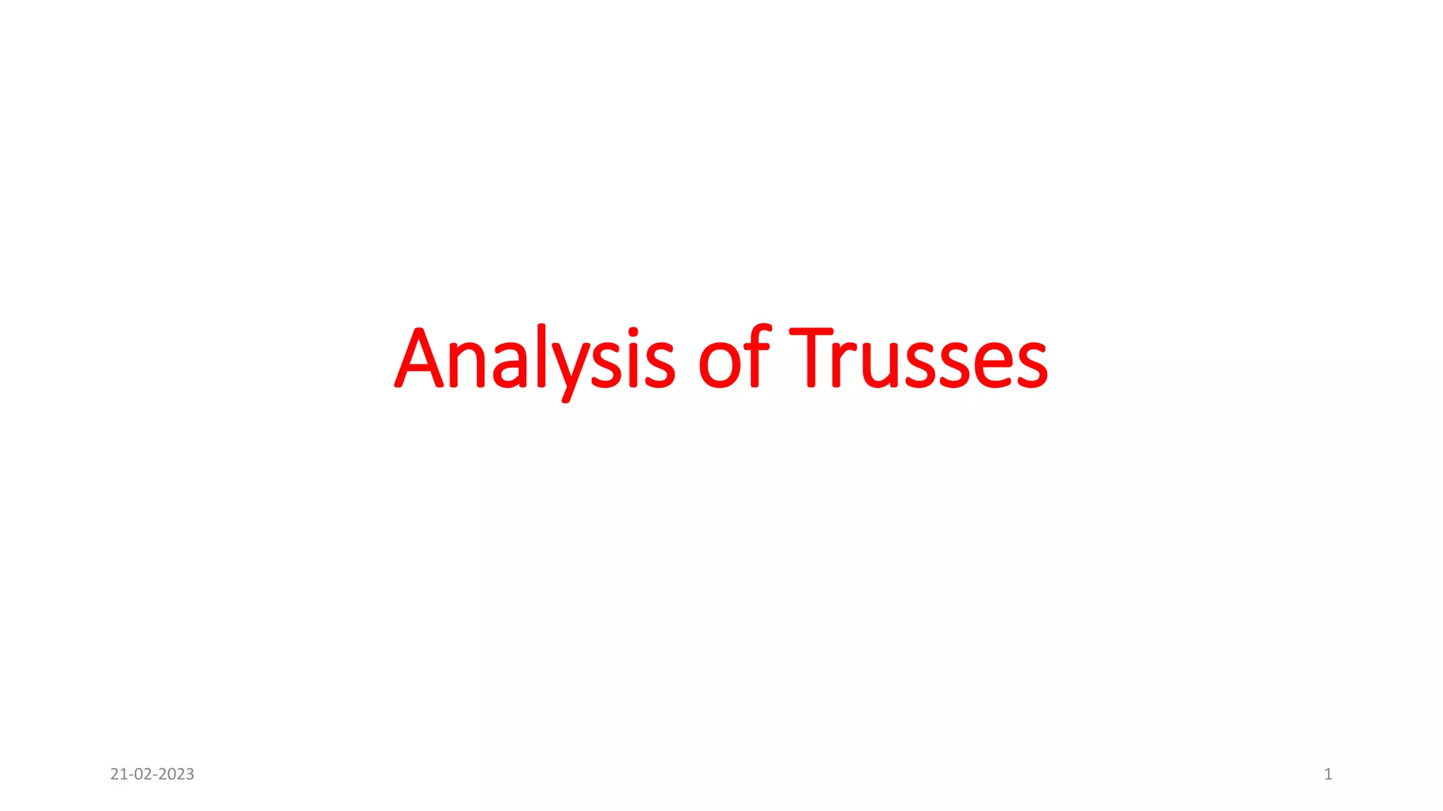 Analysis of Truss.pptx