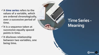 Analysis of Time Series | PPTX