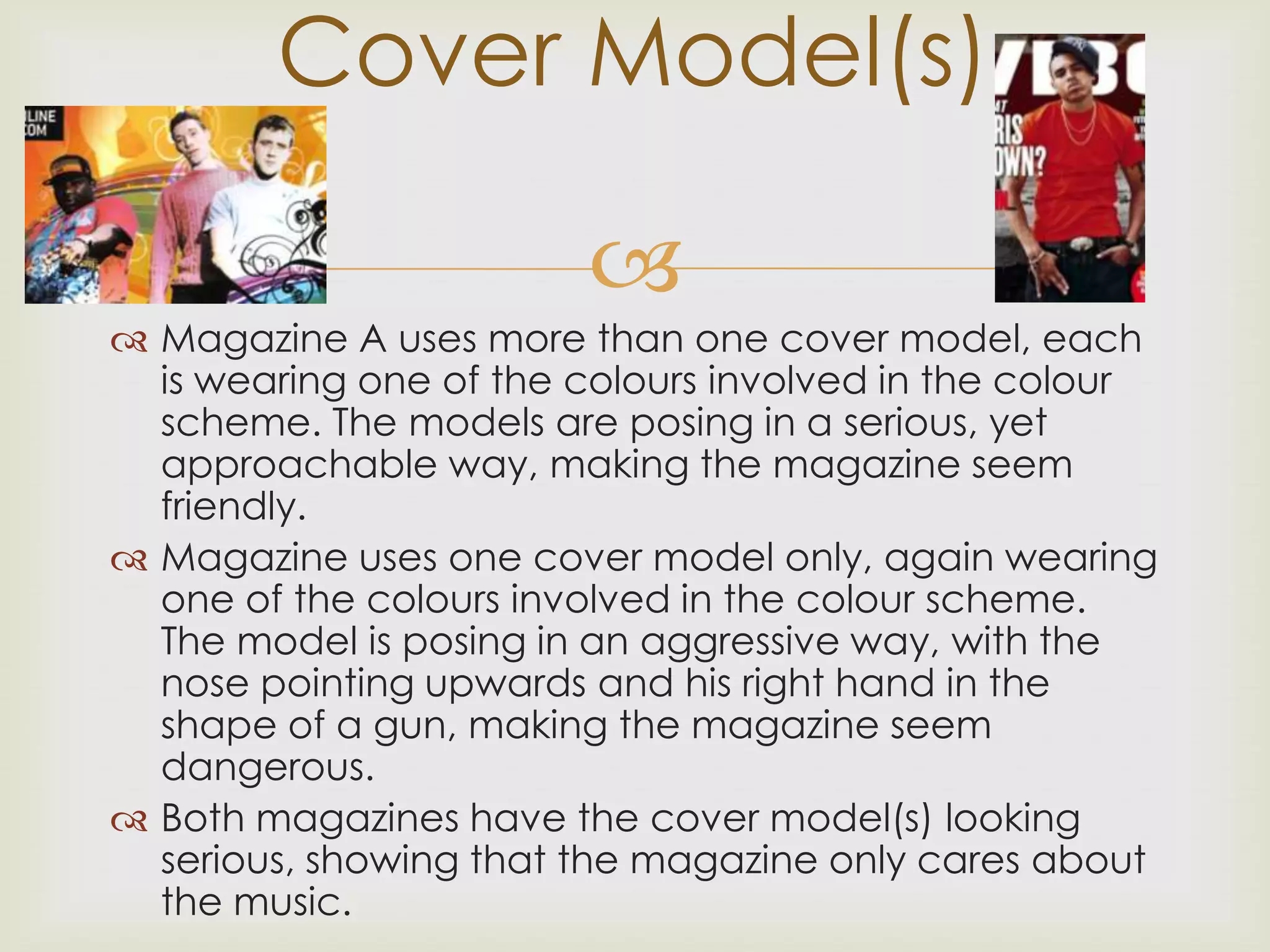 Analysis of two magazines | PPTX