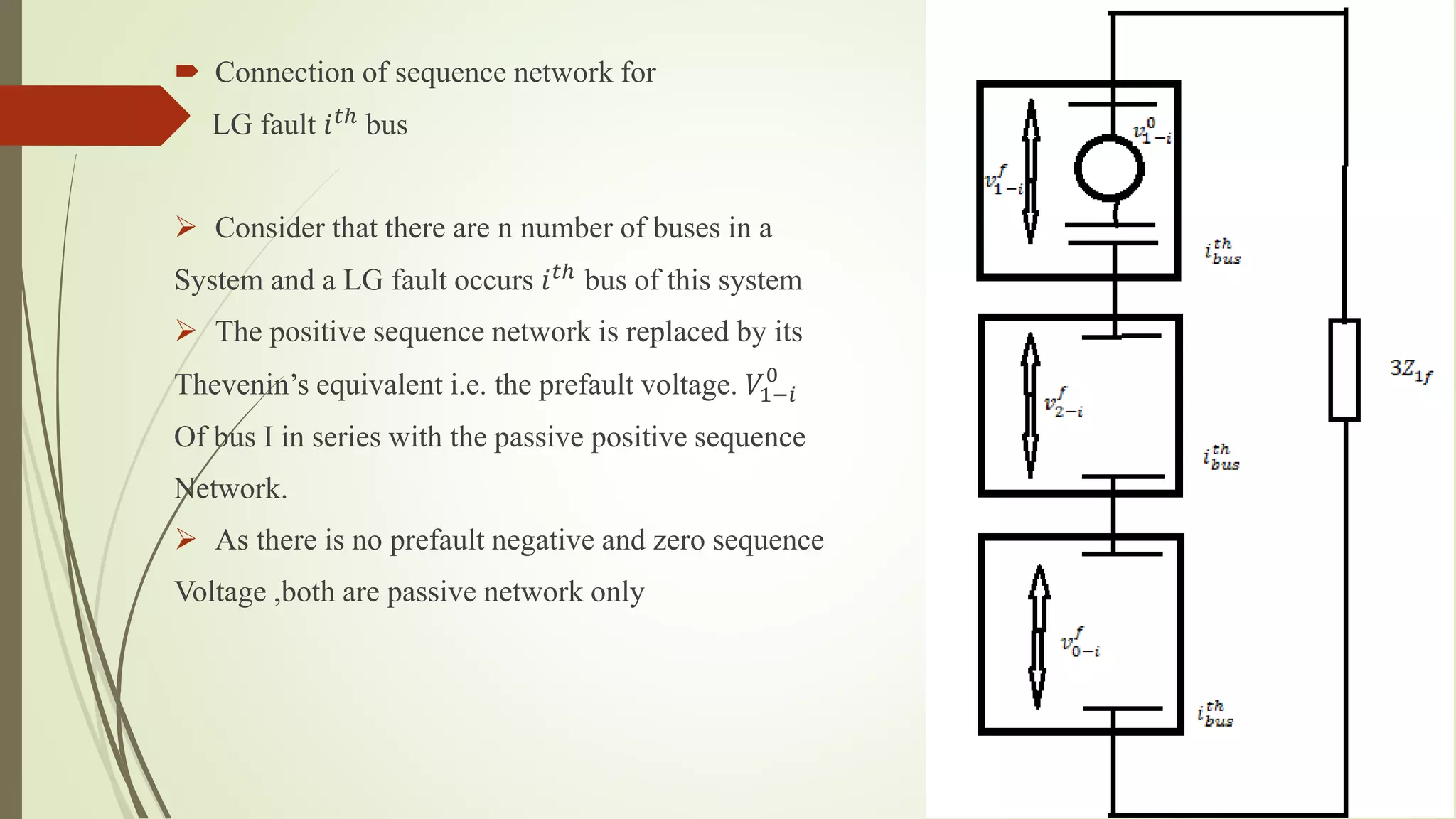 Analysis of unsymmetrical faults using bus impedence matrix | PPT