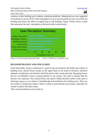 Analysis of user’s perception on how to achieve thermal comfort | PDF