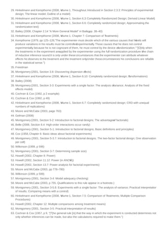 Analysis of variance | PDF