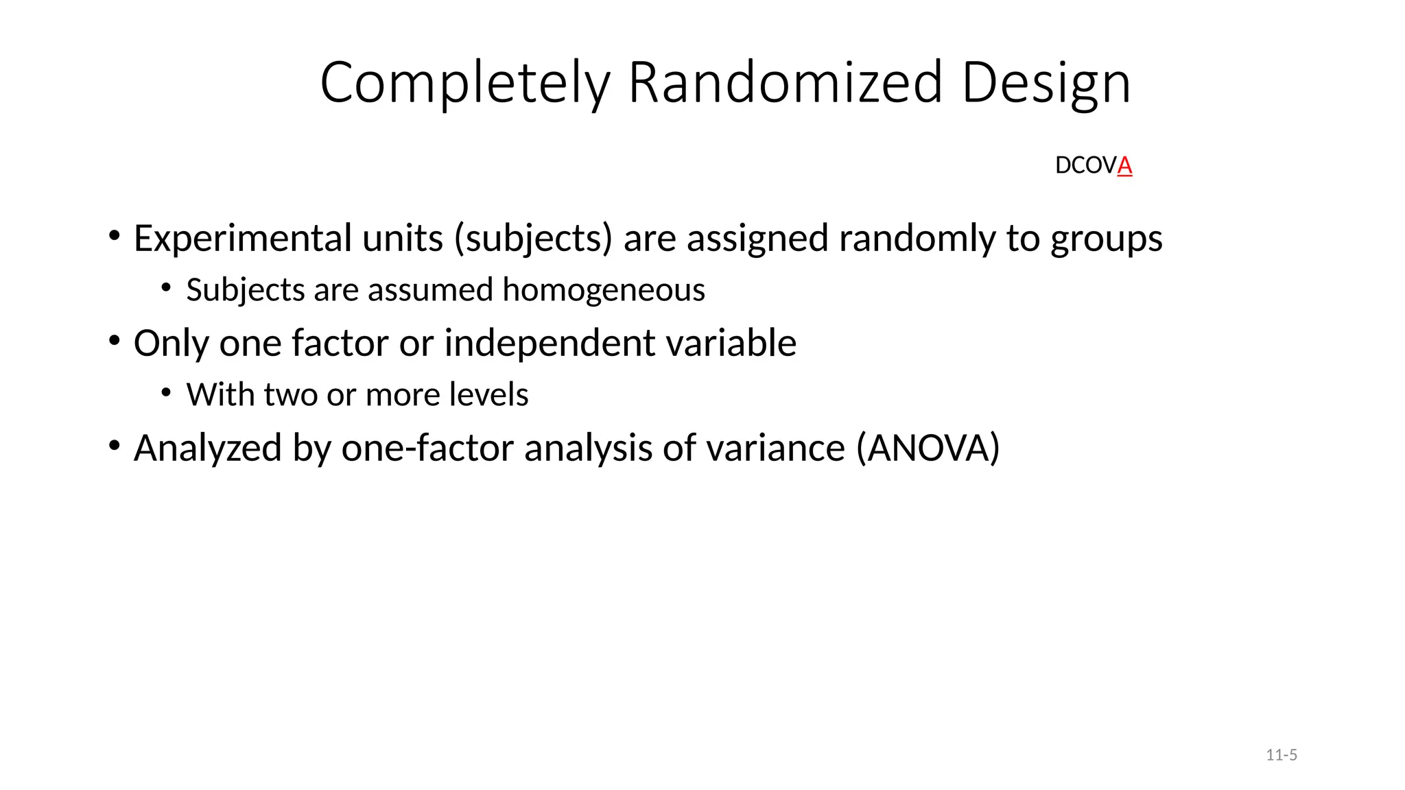 Analysis Of Variance Analysis Of Variance Pptx