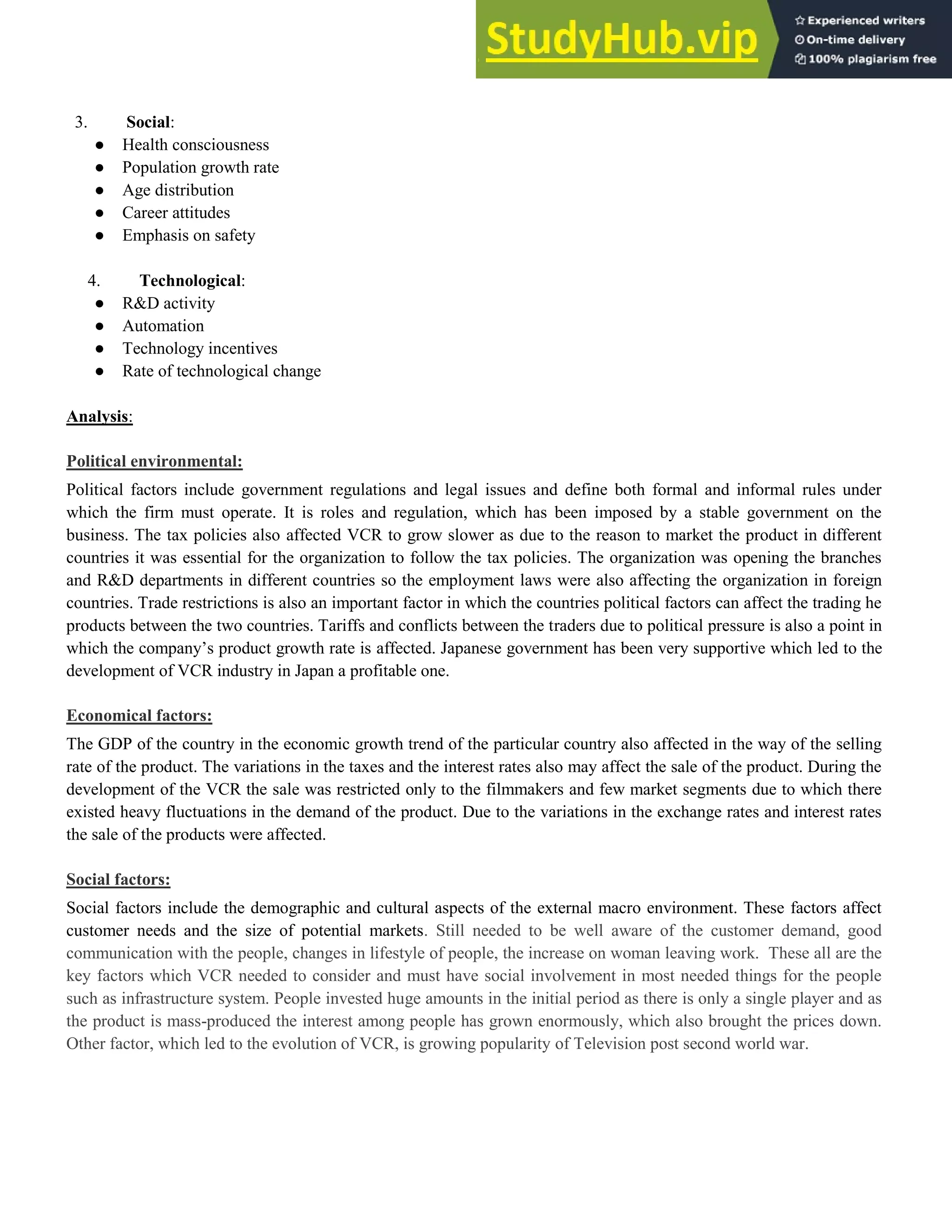 Analysis Of VCR Evolution By Praveen Adari | PDF