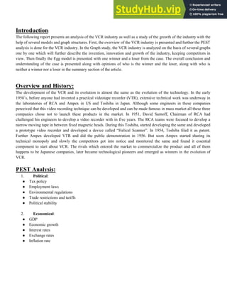 Analysis Of VCR Evolution By Praveen Adari | PDF | Video Production ...