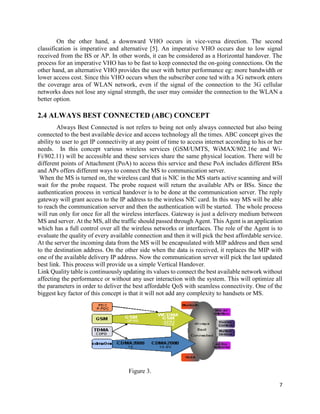 Analysis of vertical and horizontal handoff | DOCX