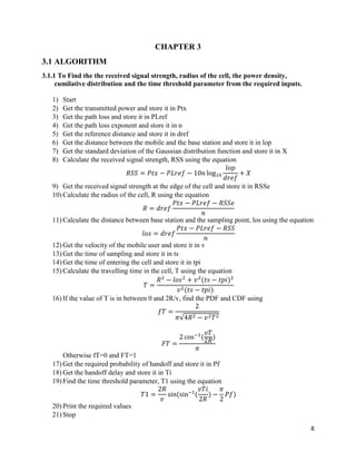 Analysis of vertical and horizontal handoff | DOCX