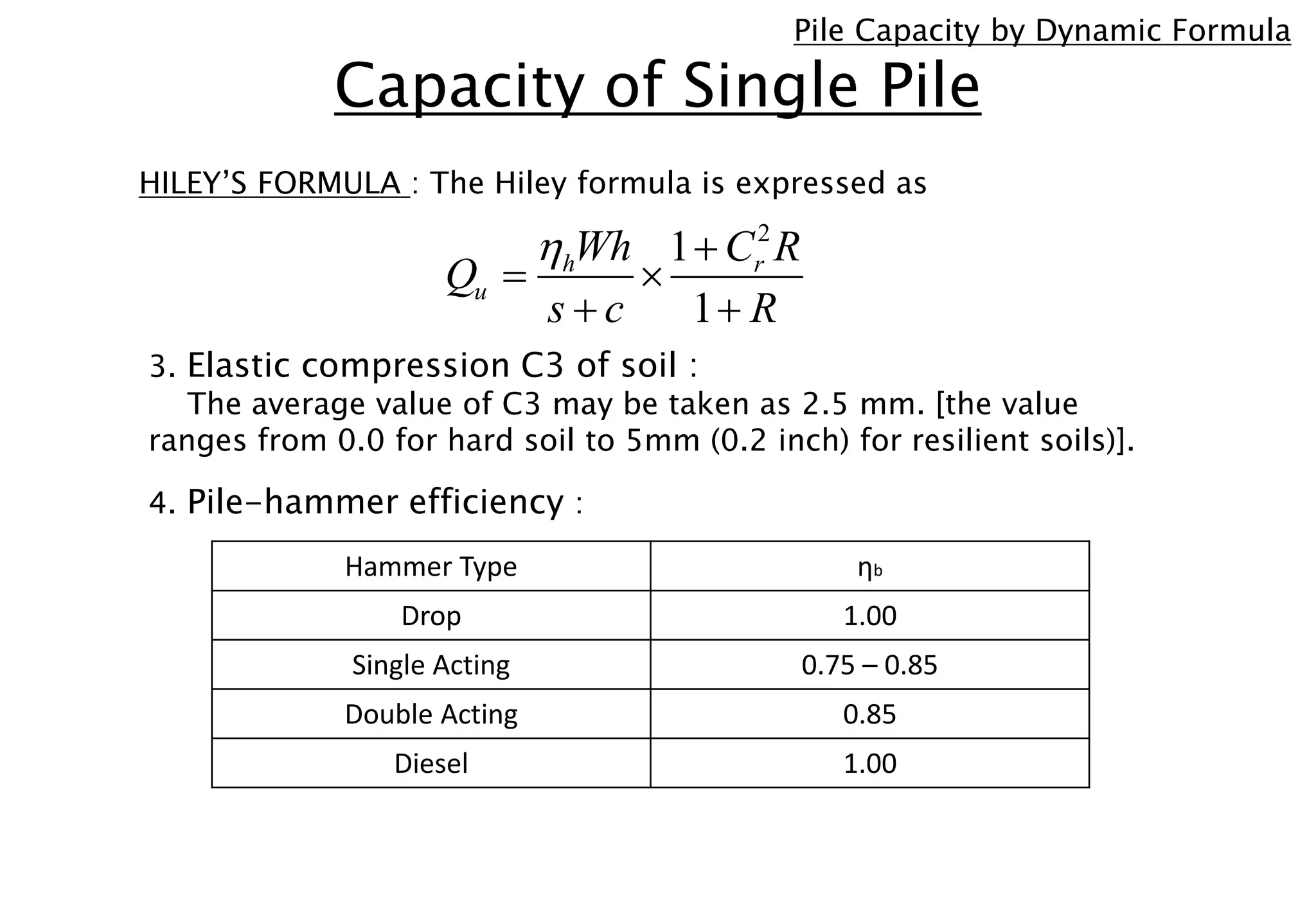 Analysis of vertically loaded pile foundation | PPSX