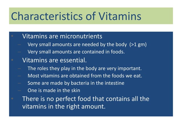 Analysis of vitamins | PPTX