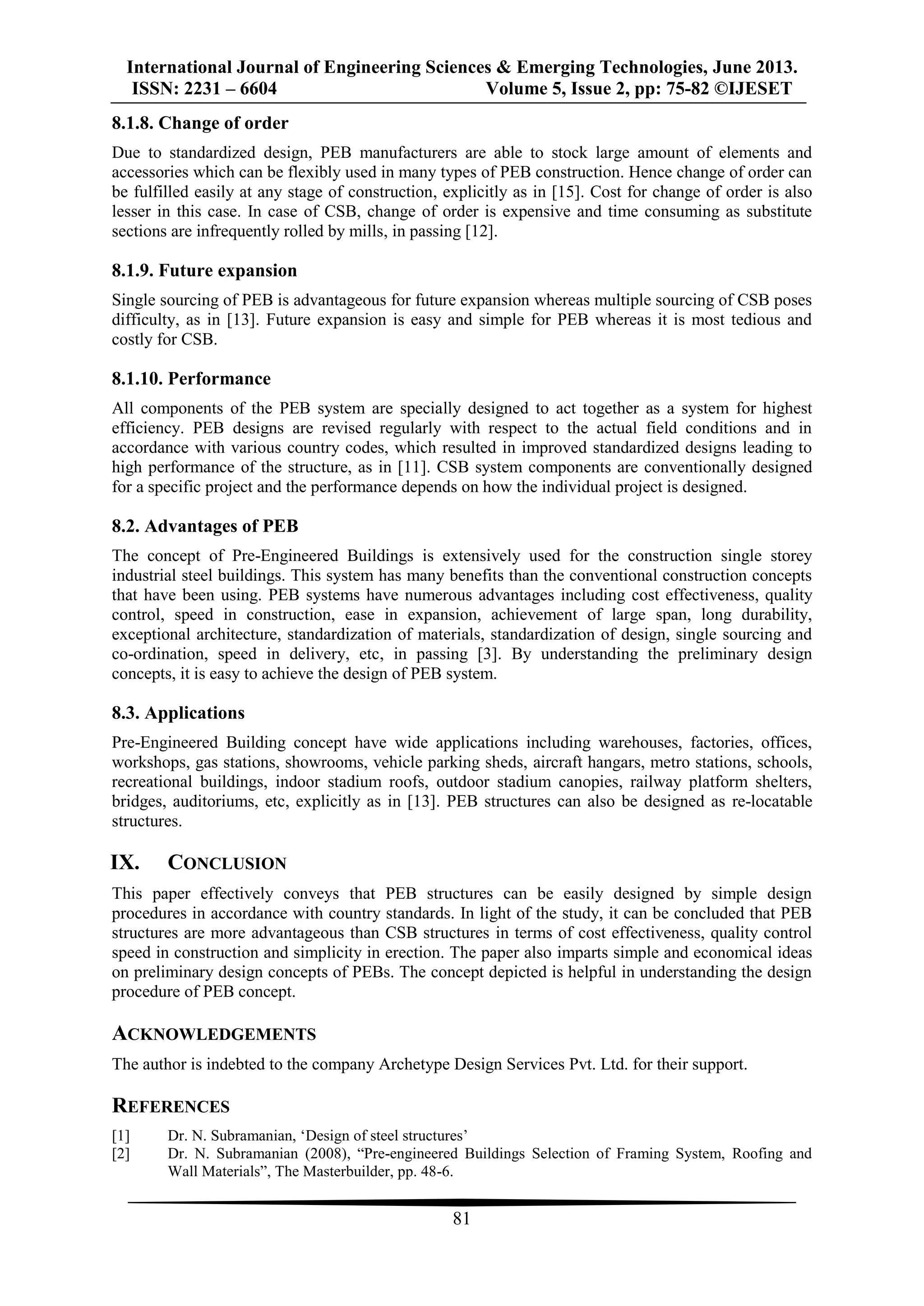Analysis of warehouse in staad pro. | PDF
