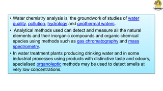 Analysis of Water.pptx