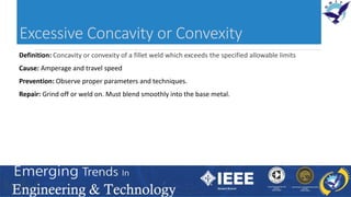 Analysis of Welding Defects | PPTX