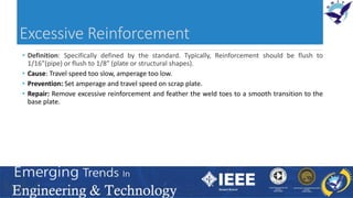 Analysis of Welding Defects | PPTX