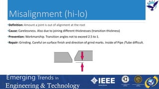 Analysis of Welding Defects | PPTX