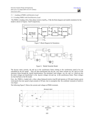 Analysis of wind turbine driven permanent magnet synchronous generator ...