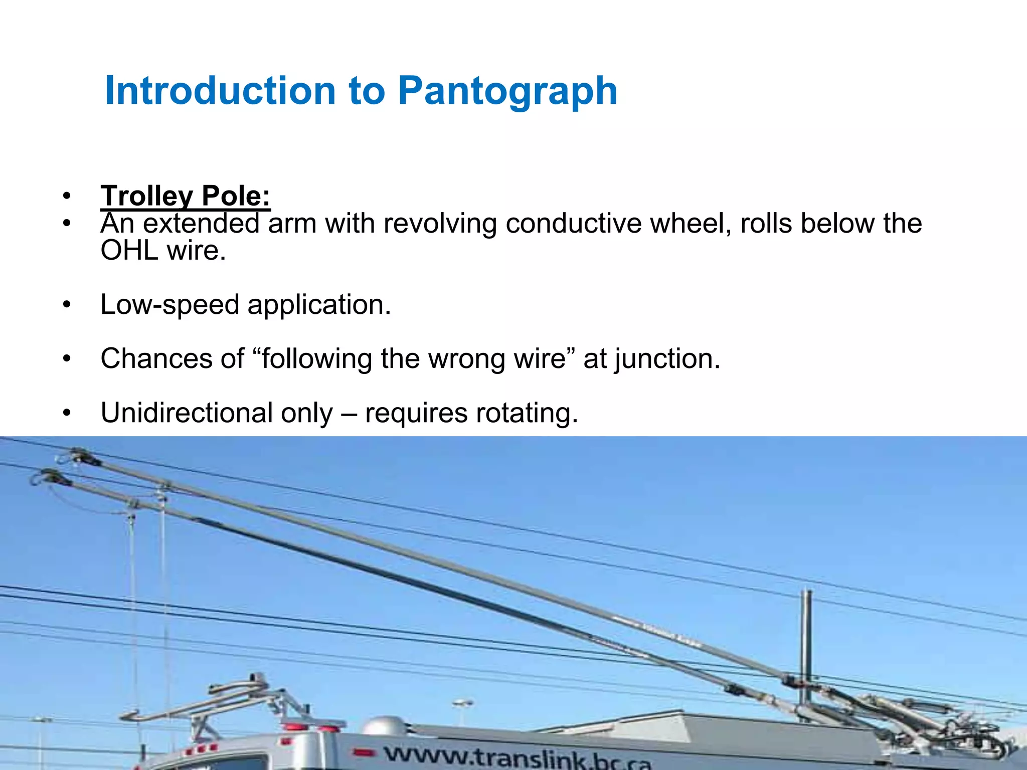 Pantograph I - Analysis on Pantographs & Traction Control | PDF