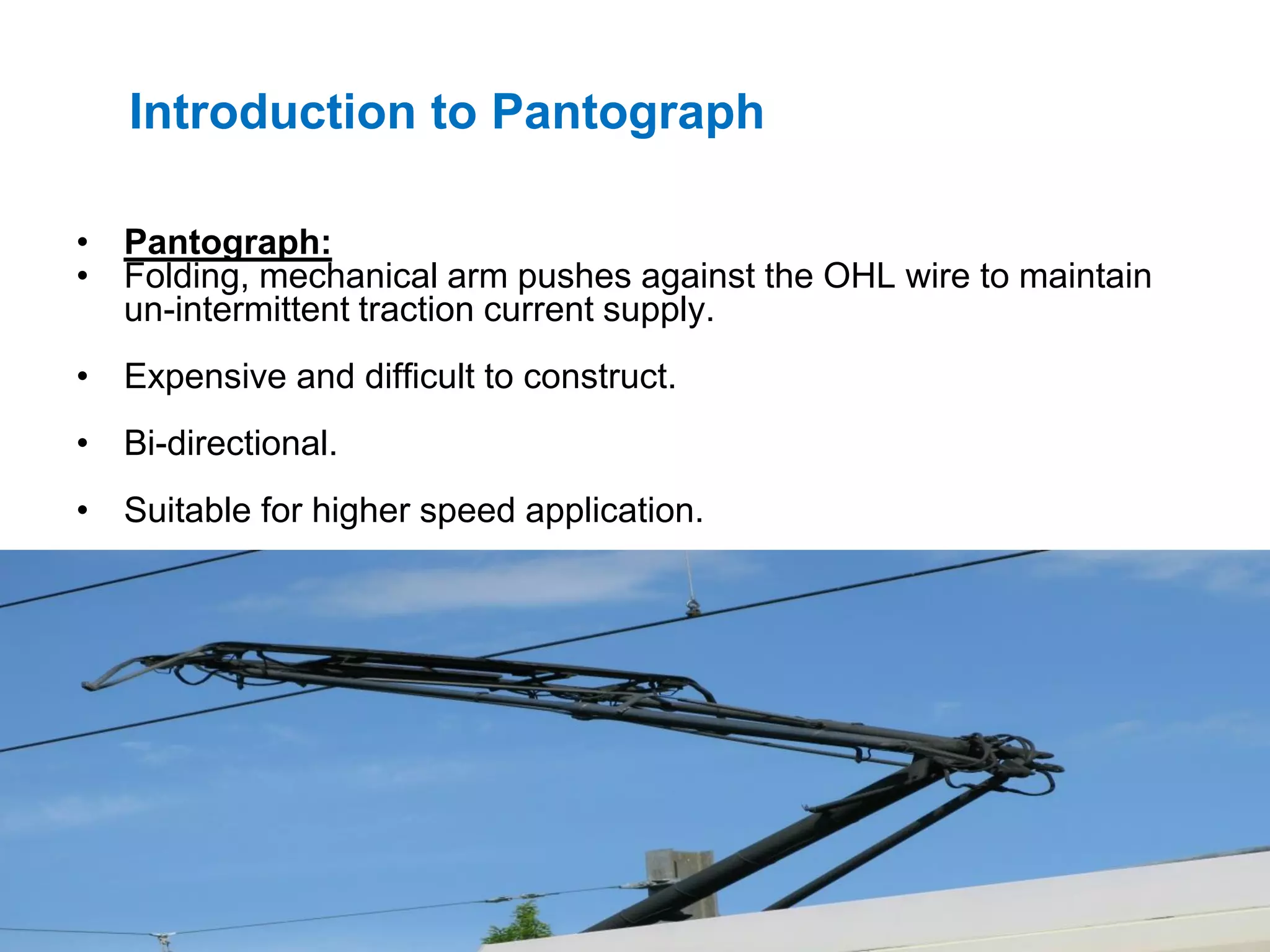 Pantograph I - Analysis on Pantographs & Traction Control | PDF