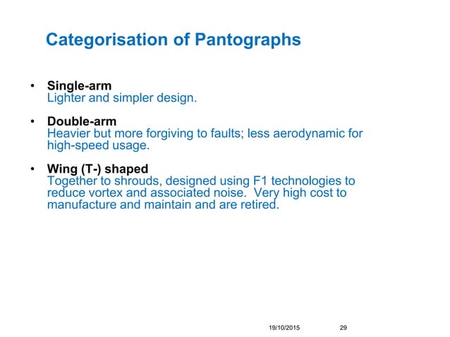 Pantograph I - Analysis on Pantographs & Traction Control | PDF | Rail ...