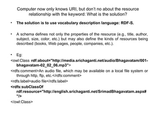 Analysis on semantic web layer cake entities | PPT