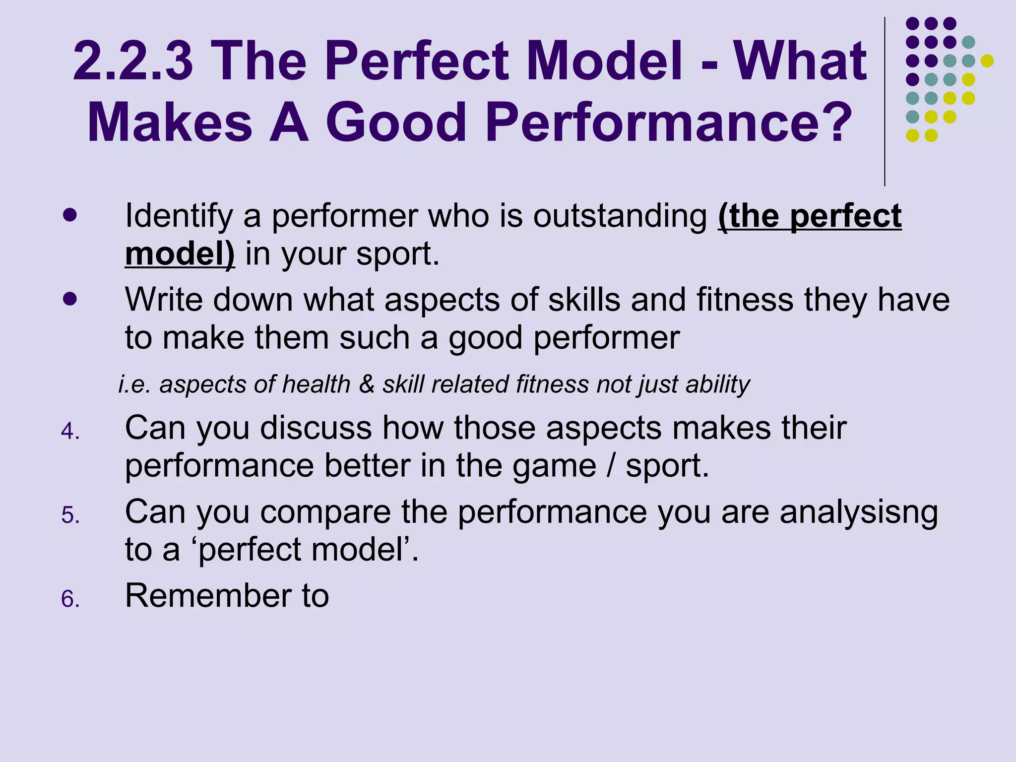 Analysis of Performance | PPT