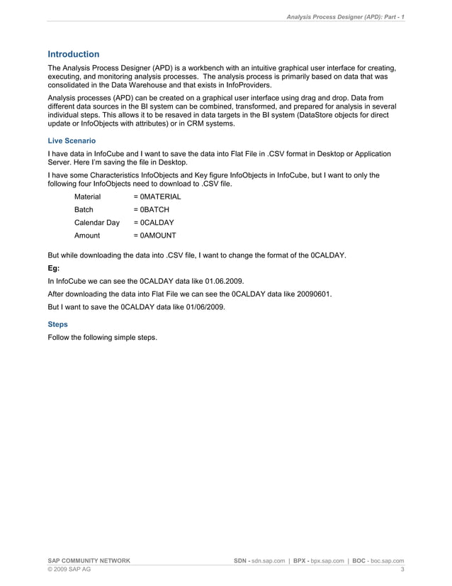 Analysis process designer (apd) part 1 | PDF | Computer Software and ...