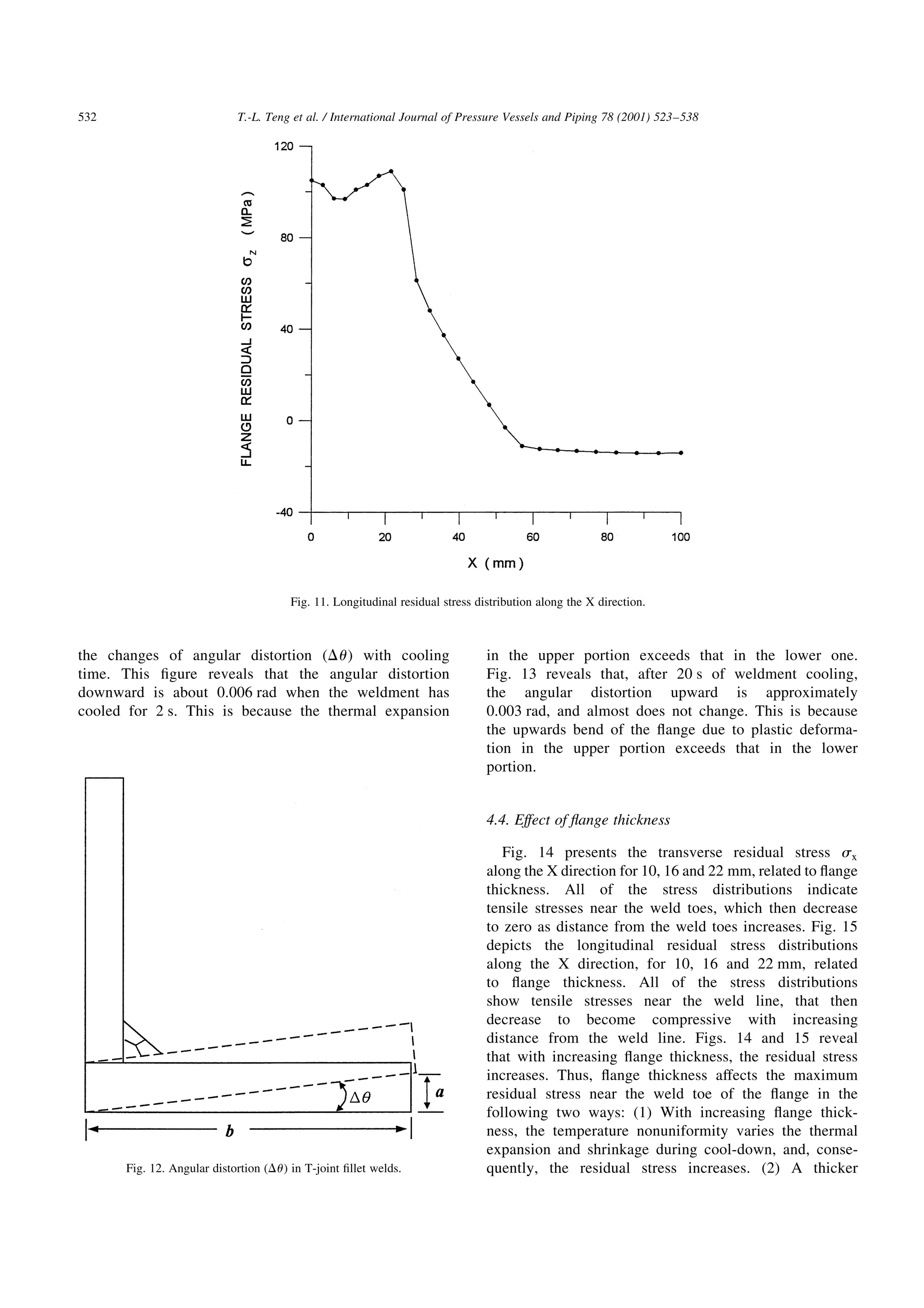 Analysis residual stress e distortions in t joint fillet welds-tso ...