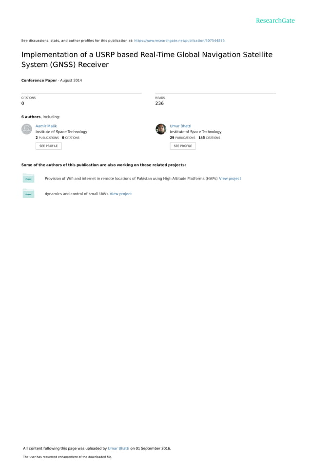 Analysis resultsofasoftwaregns srevieverusingusrpandcustomlnawithopensourcealgorithm | PDF