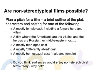 Analysis science fiction representation | PPTX
