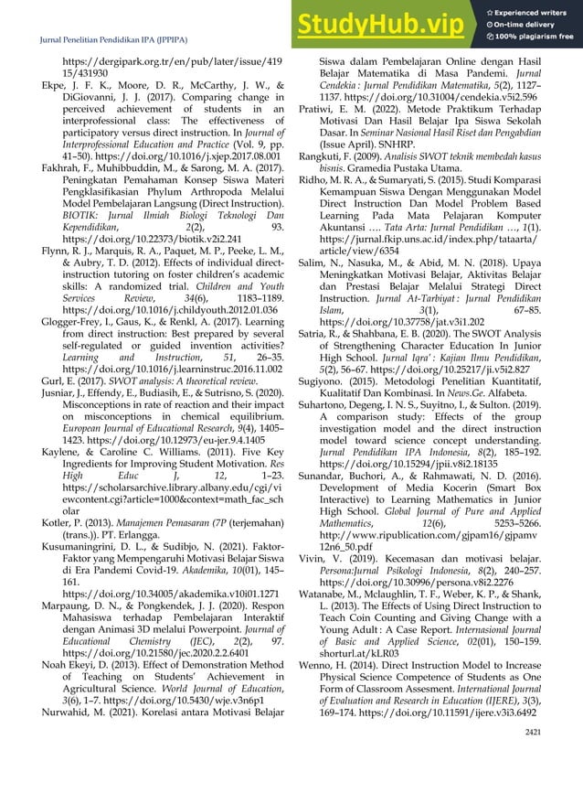 Analysis Students Learning Motivation on the Implementation of Direct Instruction Learning Model.pdf