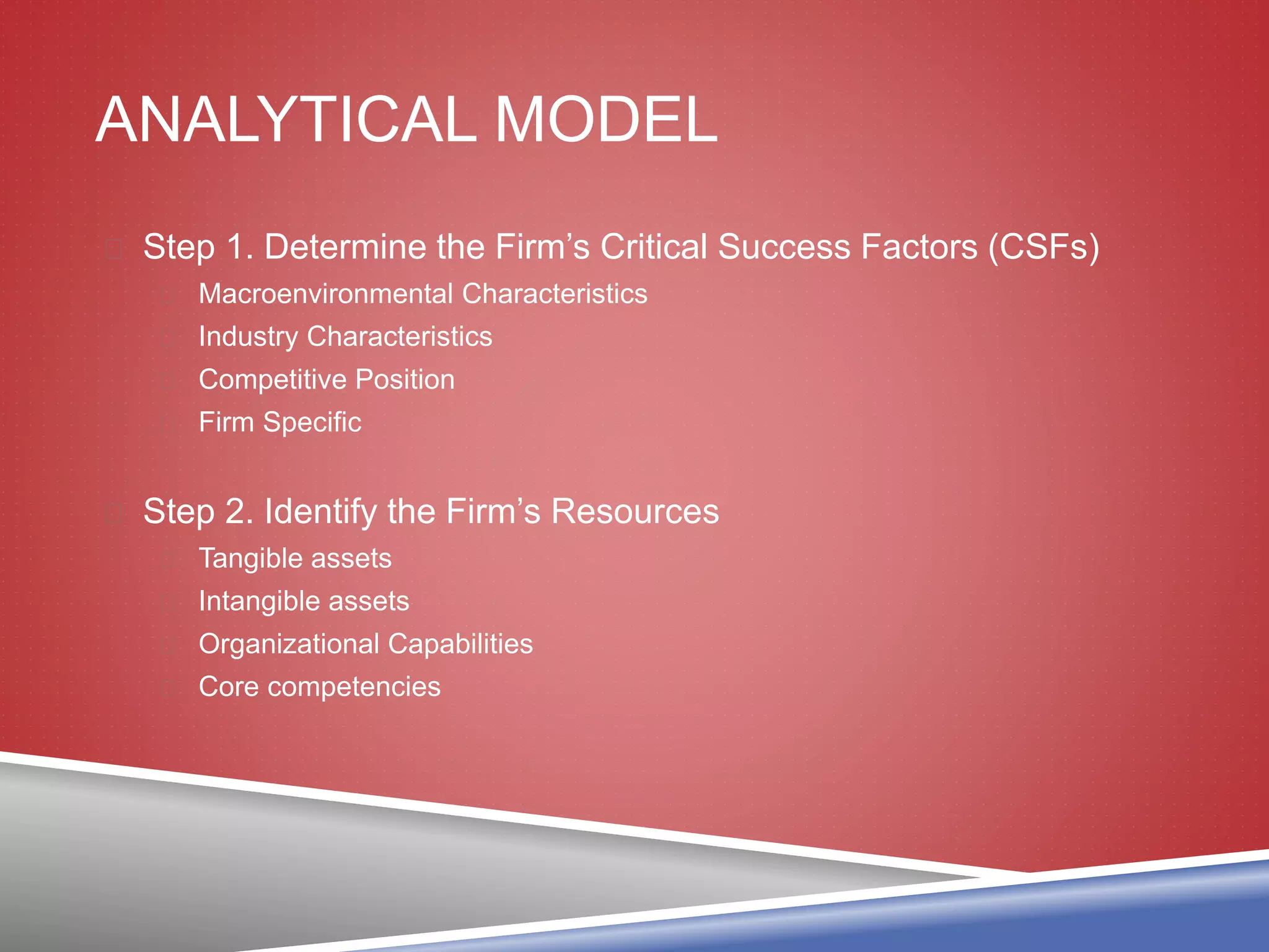 Functional Capability and Resource Analysis Presentation | PPTX