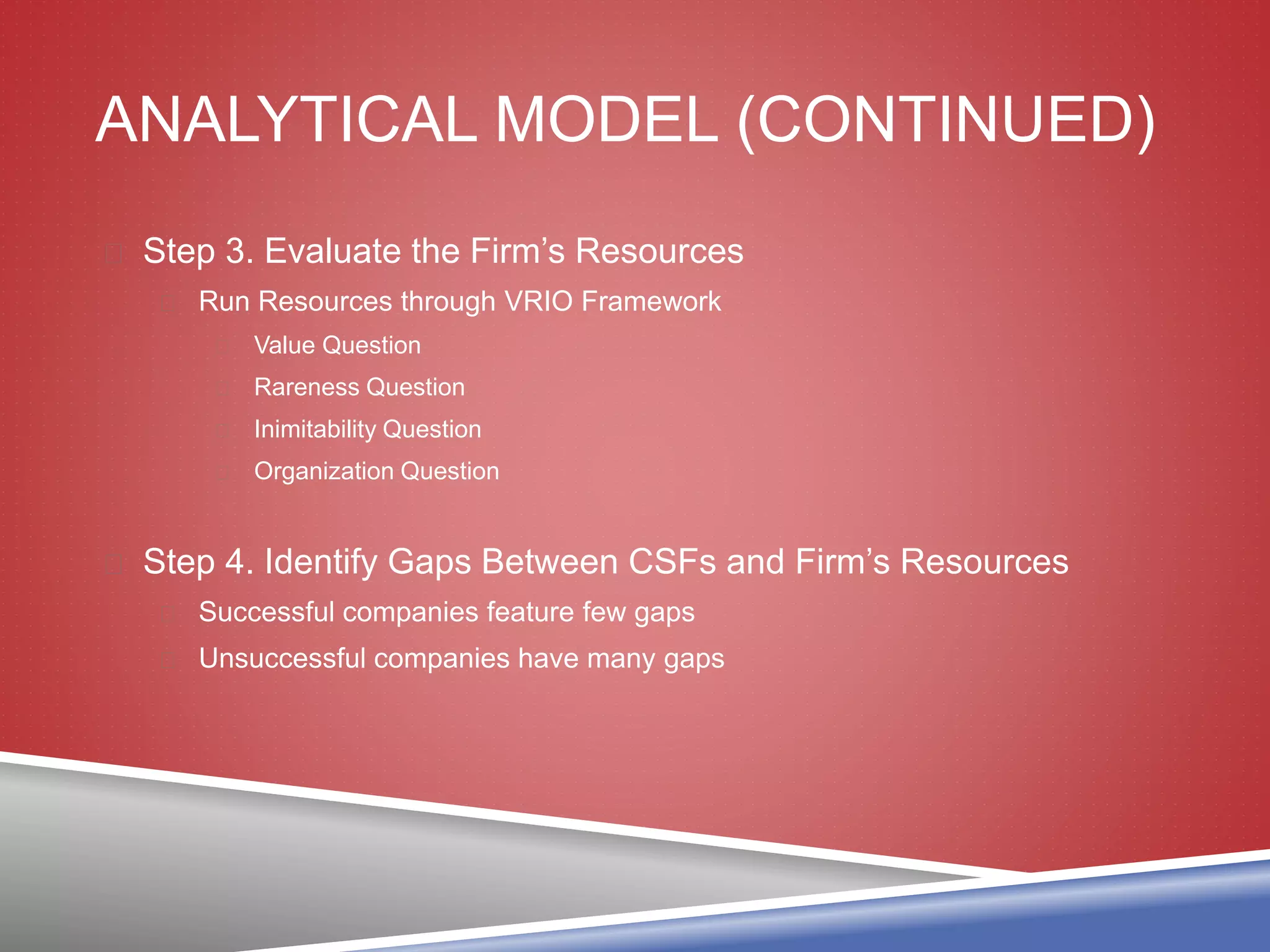 Functional Capability and Resource Analysis Presentation | PPTX