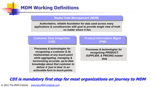 Analyst field reports on top 10 RDM solutions - Aaron Zornes (NYC 2021) | PPT