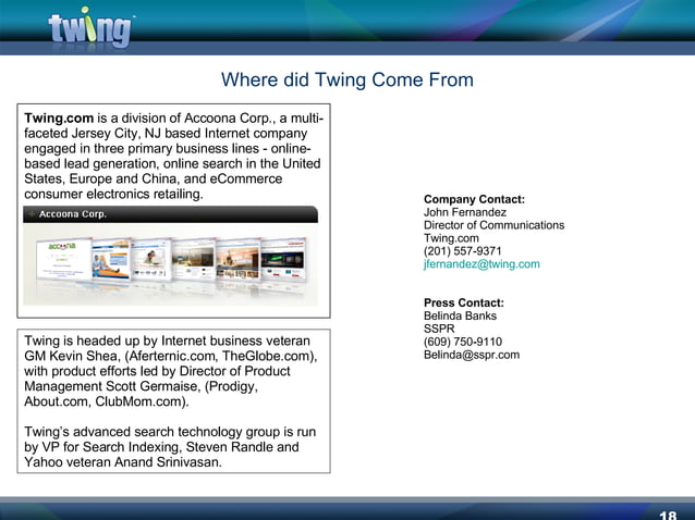 Introduction to Twing.com