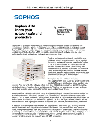 Analyst Report for Next Generation Firewall | PDF