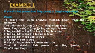 Analytic Method | PPT