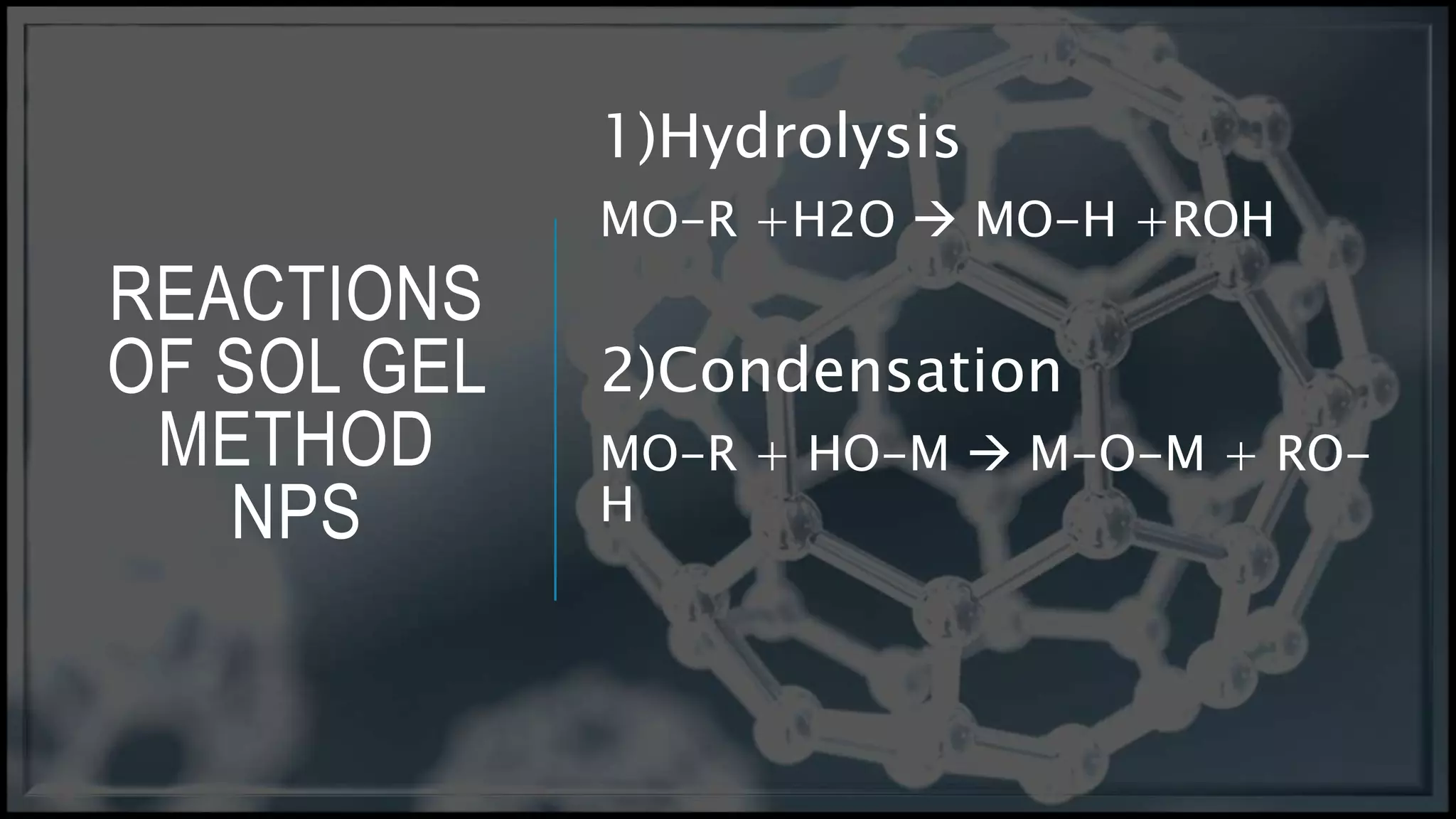 Nano particles synthesis | PPTX