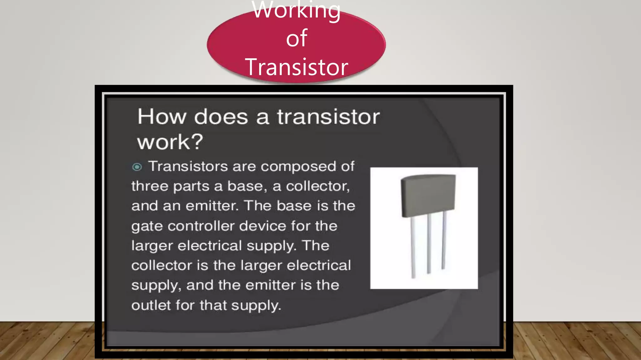 transistor and capacitor | PPTX