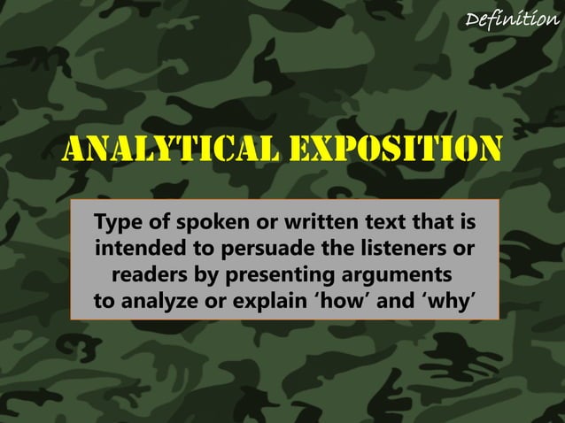 analytical-exposition-text chapter 1-3.. | PPT