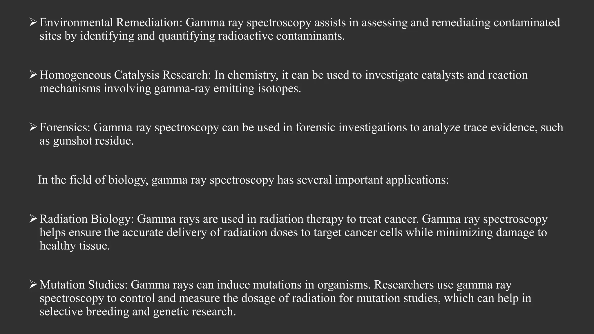 Gamma ray spectroscopy | PPTX