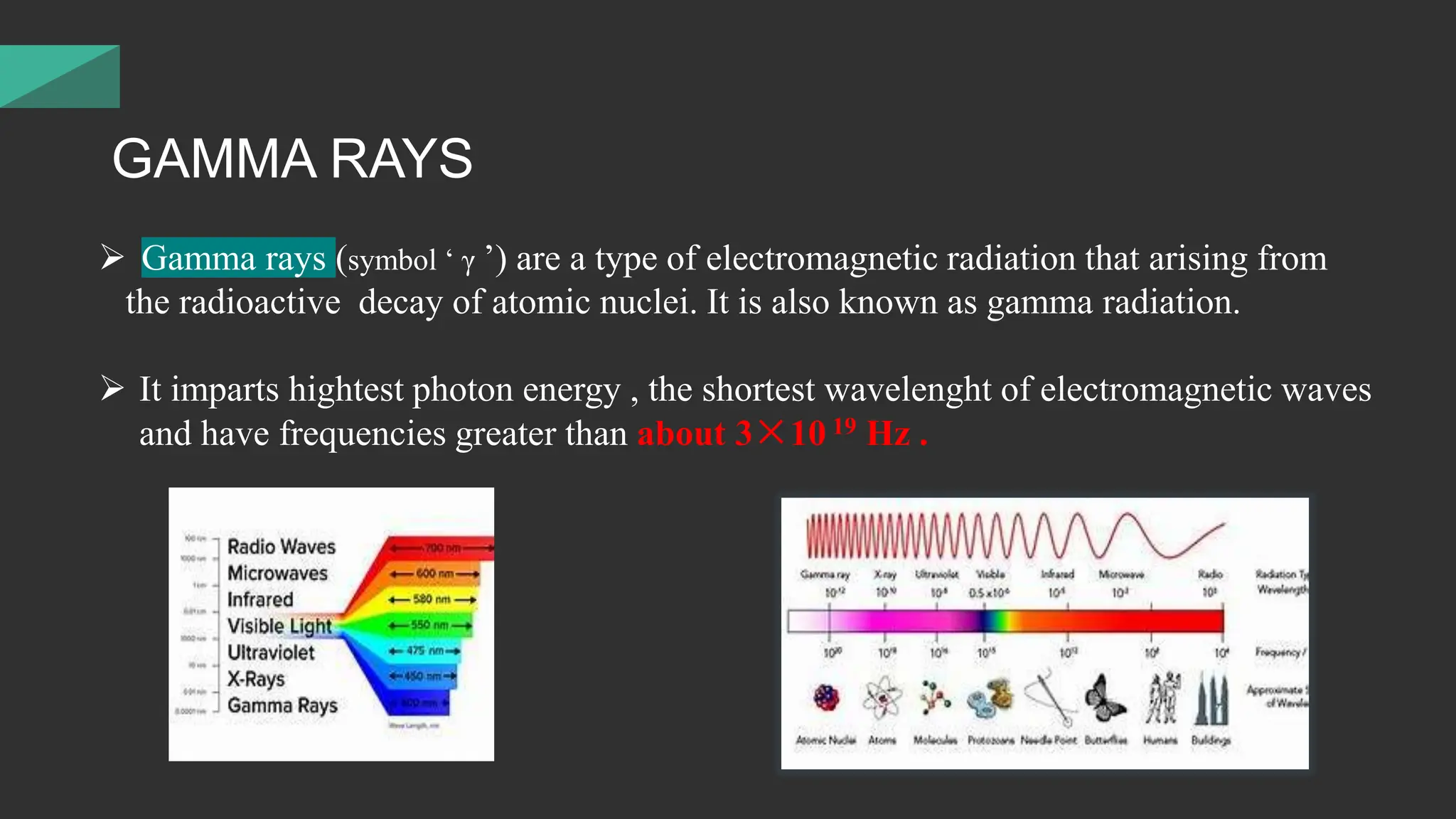 Gamma ray spectroscopy | PPTX