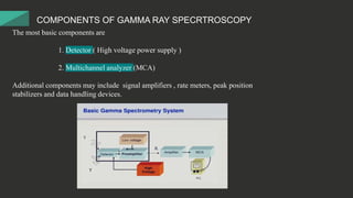 Gamma ray spectroscopy | PPTX