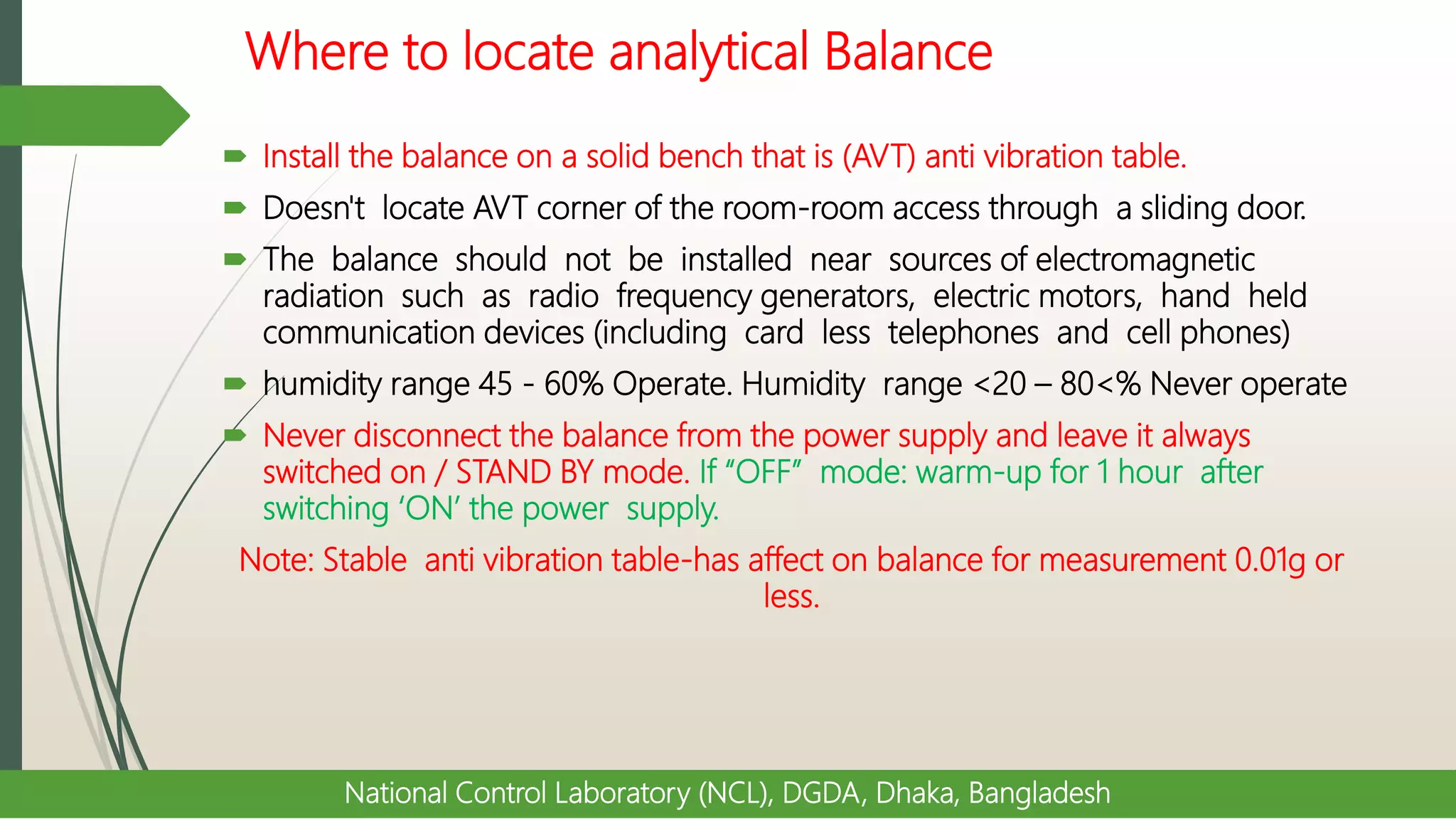 Analytical balance | PPTX